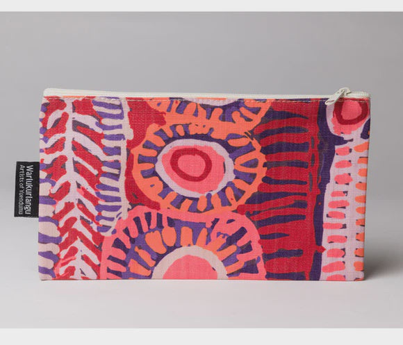ALPERSTEIN DESIGNS COTTON ZIP BAG - Charles Darwin University Bookshop